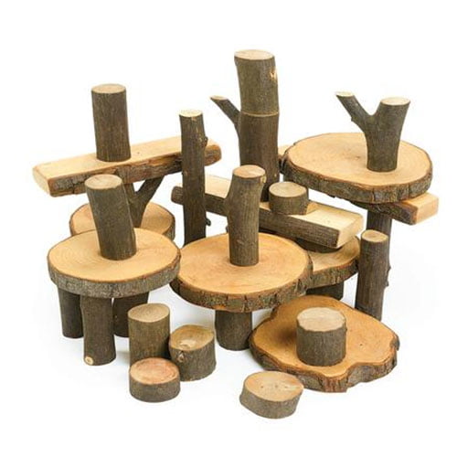 Building Blocks - Lincoln Logs - Wood Blocks
