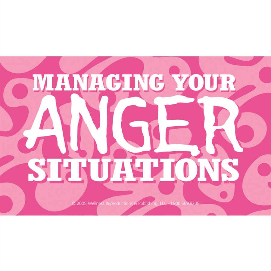 Managing Your Anger Situations Cards Middle School - communicating ...